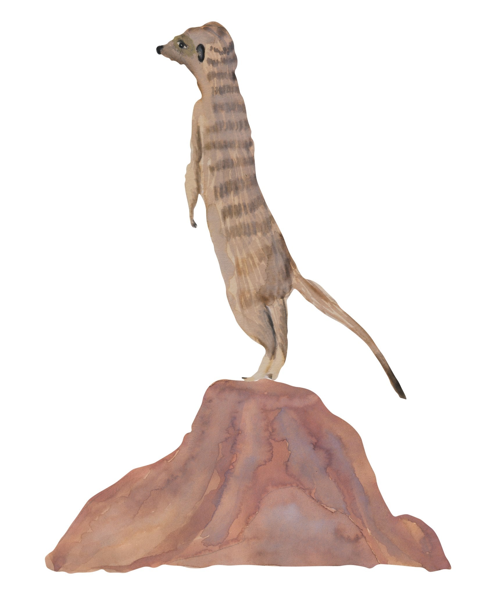 Wallsticker Timon Standing - Brown from That's Mine | Shop now